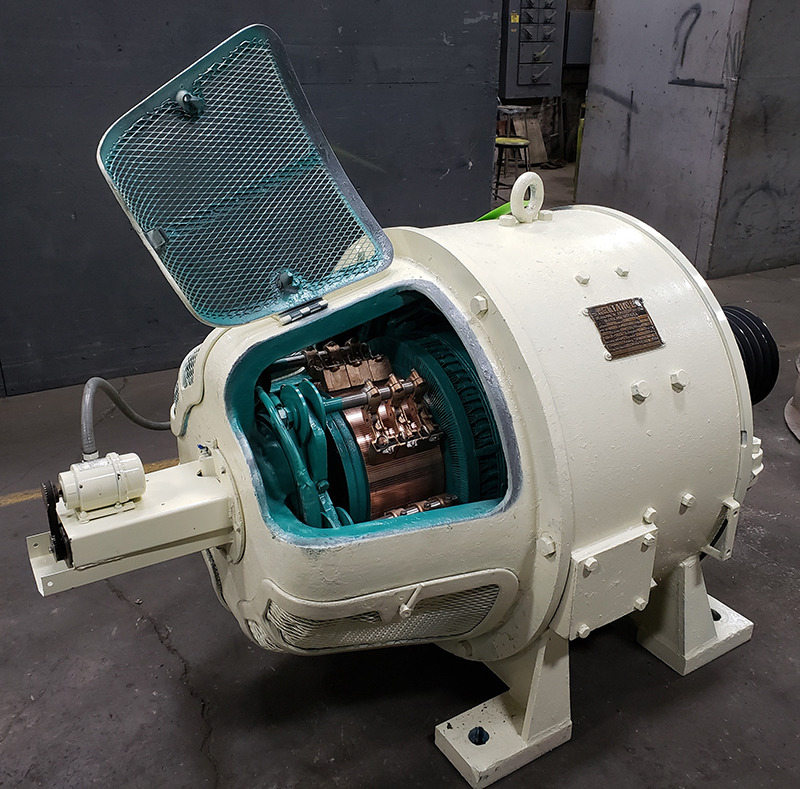 Johanna's 'Hot Job' of September 2020: 100/125HP Reliance DC Motor ...